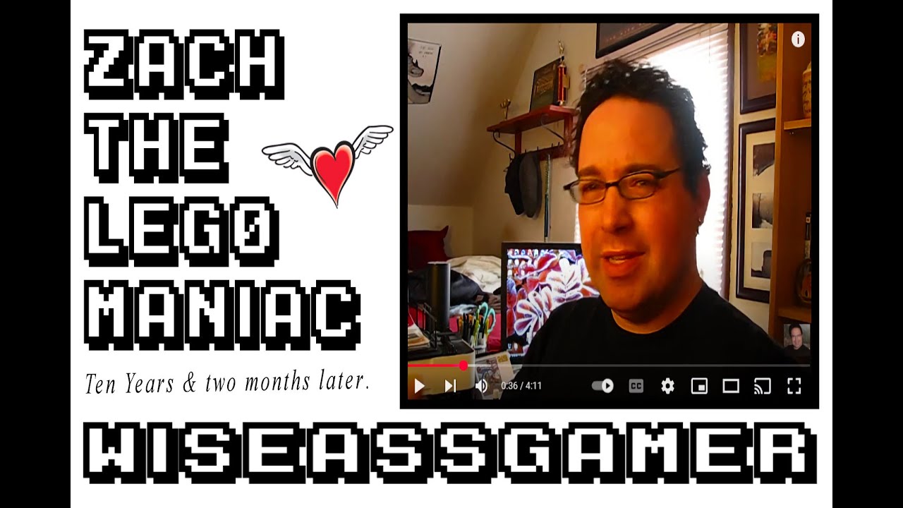WiseAssGamer- Zach the Lego Maniac, 10 years later. - YouTube