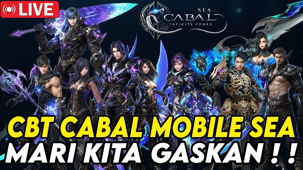 CBT CABAL MOBILE INFINITE COMBO SEA DI MULAI ! ! MIRIP BANGET INI SAMA ...
