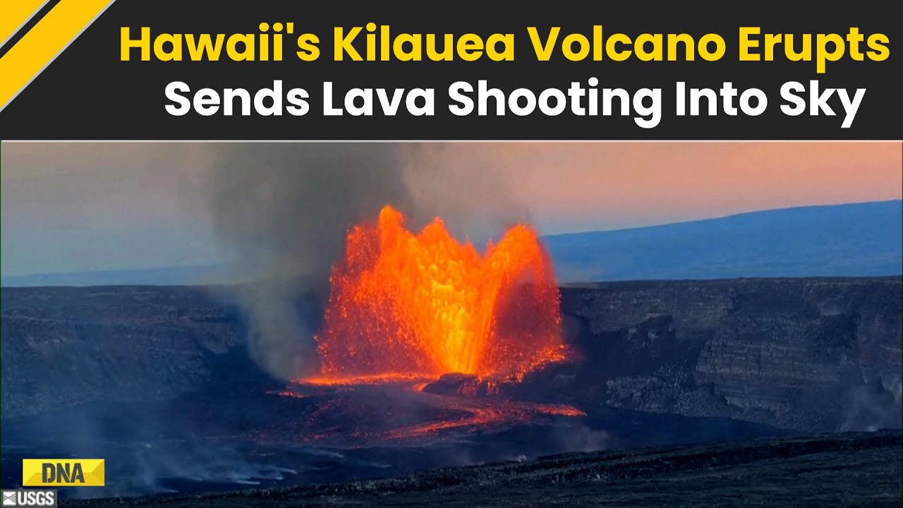 Video: Hawaii’s Kilauea Volcano Erupts, Sending Lava Shooting Into The ...