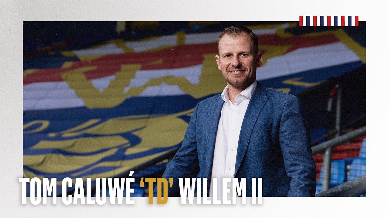 Tom Caluwé technisch directeur Willem II - YouTube