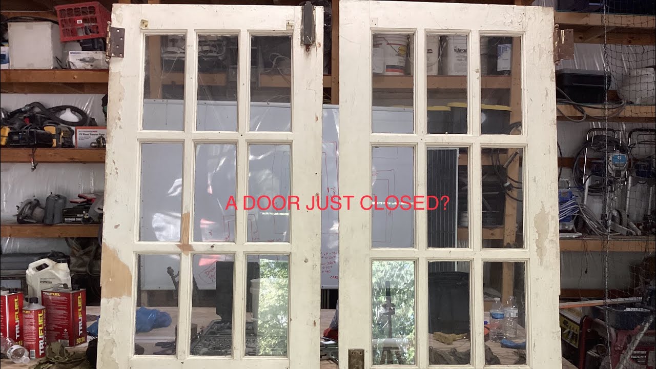 A door just closed? #antique #doors #working #carpenter #carpentry # ...