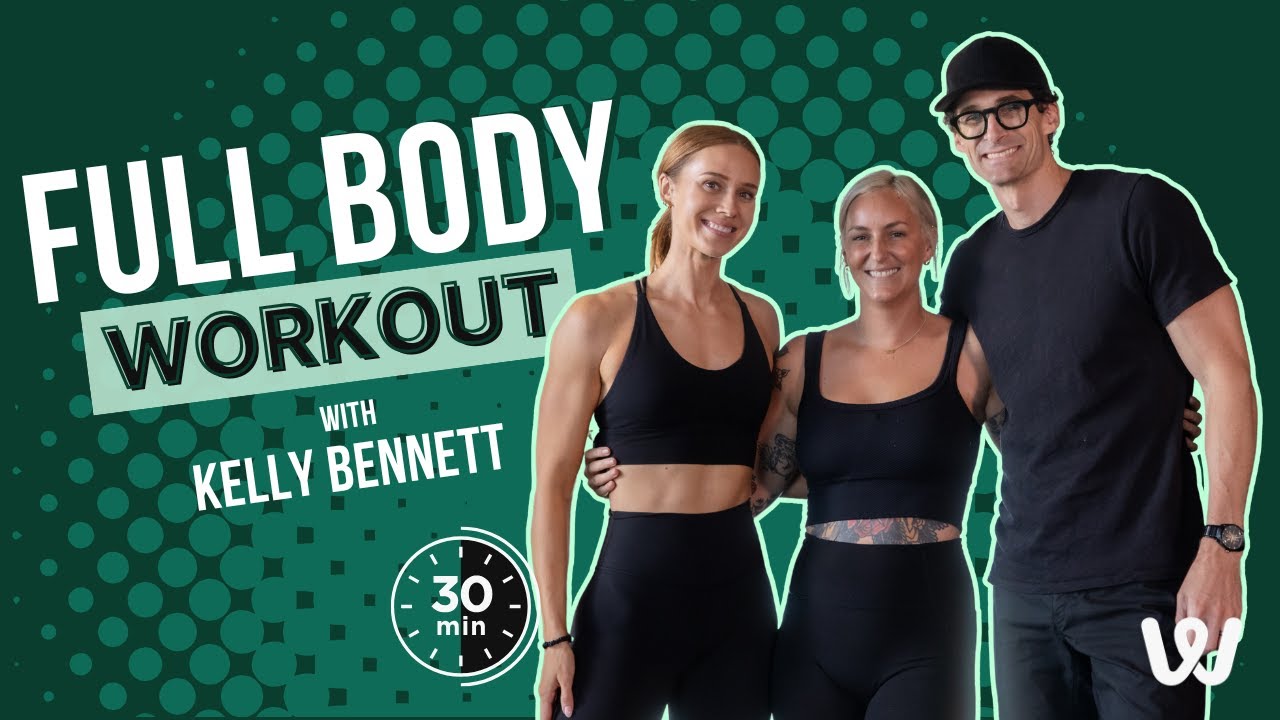 30-Minute Full Body Dumbbell Workout with Kelly Bennett | Stronger ...