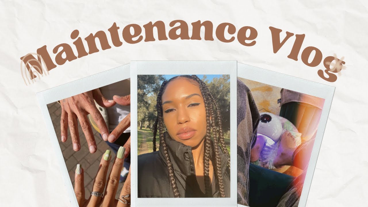 MAINTENANCE VLOG Fall Skincare Tips + SHEIN Press on Nails & Full ...