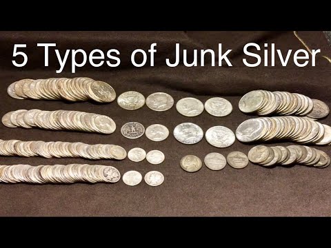 5 Types of Junk or Constitutional Silver, My Biggest Purchase for my ...