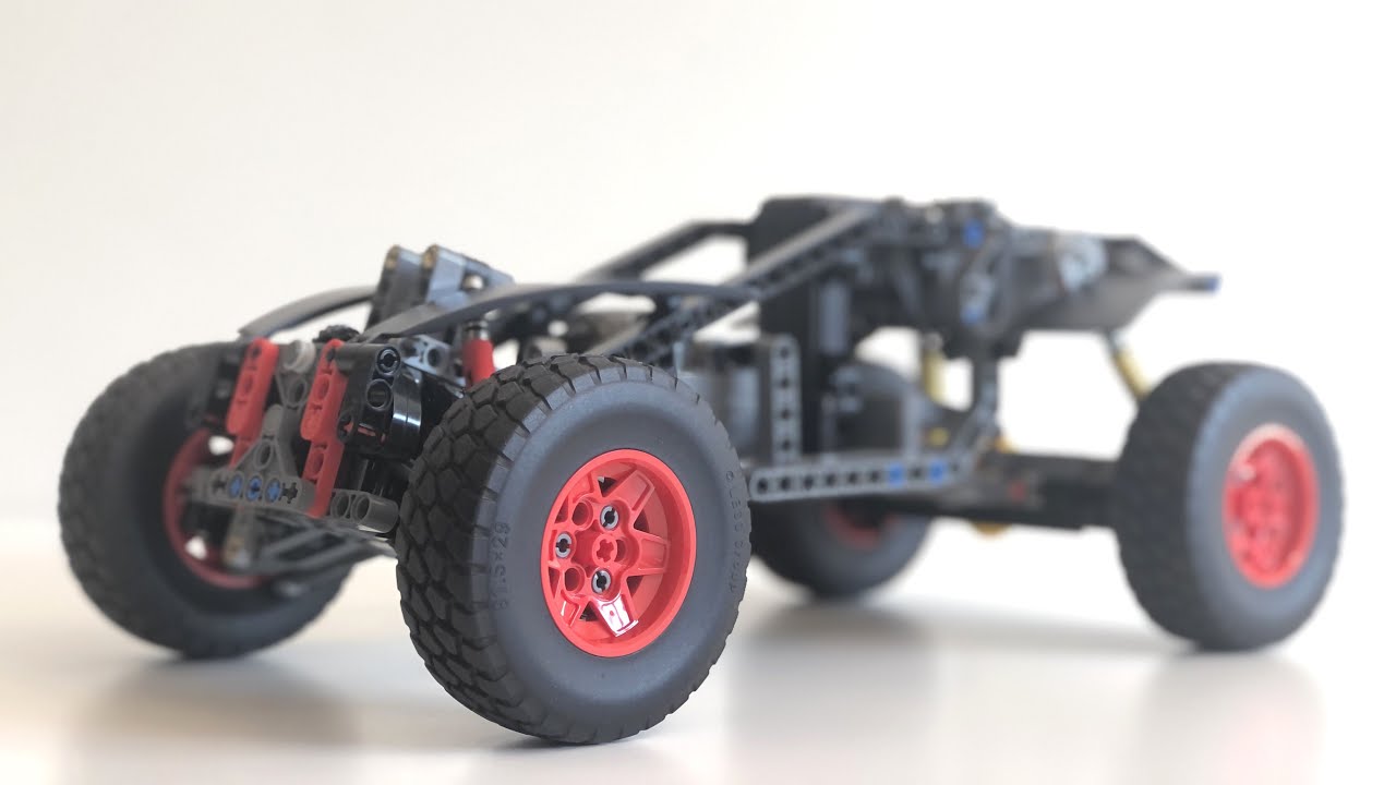 LEGO Technic 4x4 chassis - YouTube