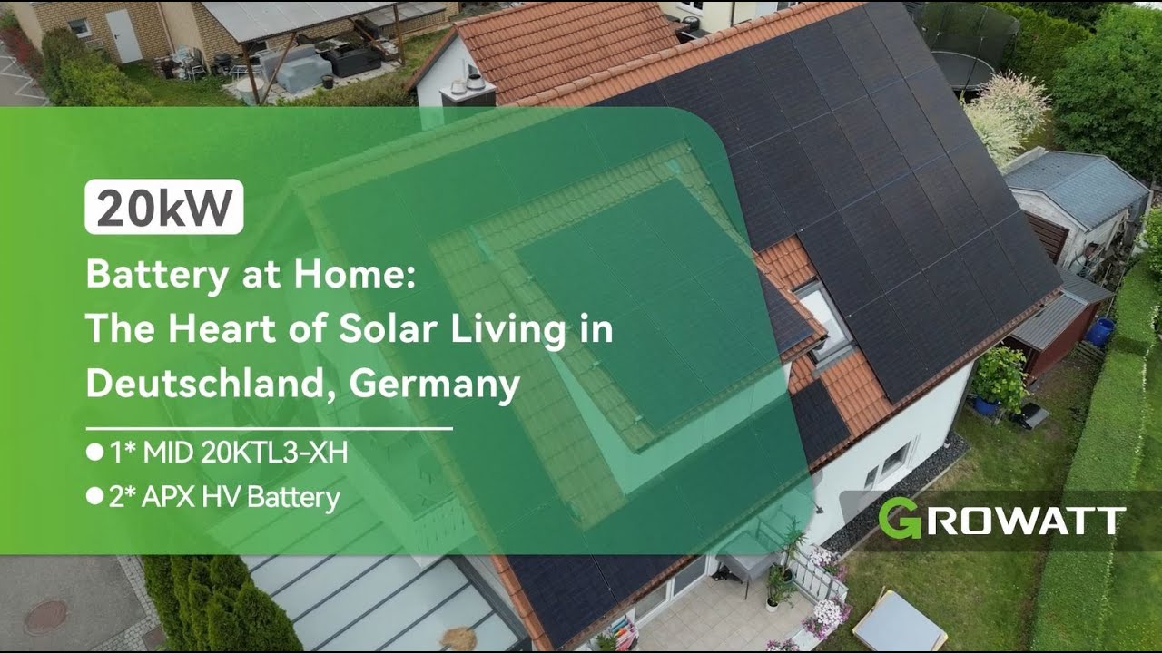 Battery at Home: The Heart of Solar Living in Germany | Growatt MID ...