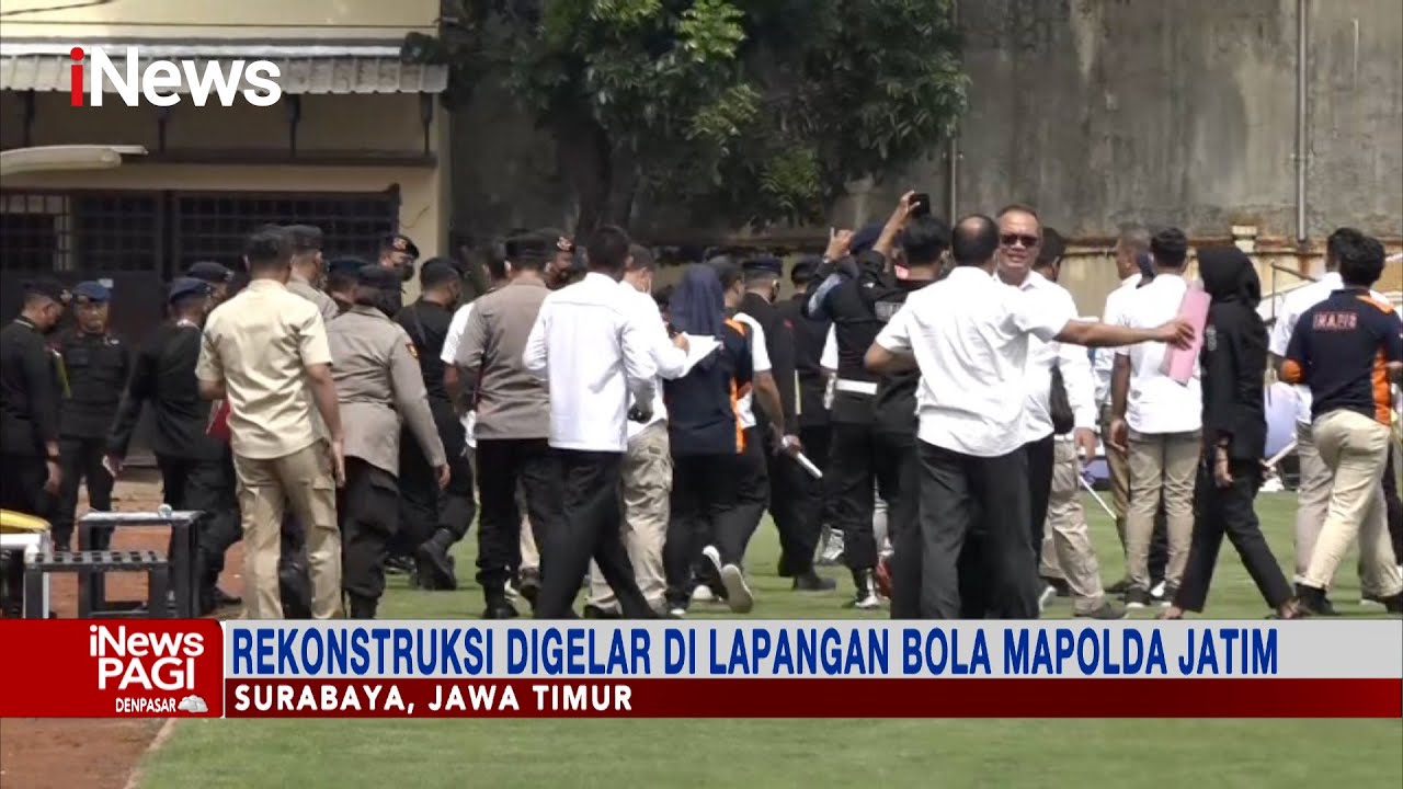 Polda Jatim Gelar Rekonstruksi Tragedi Kanjuruhan, Perjelas BAP ...