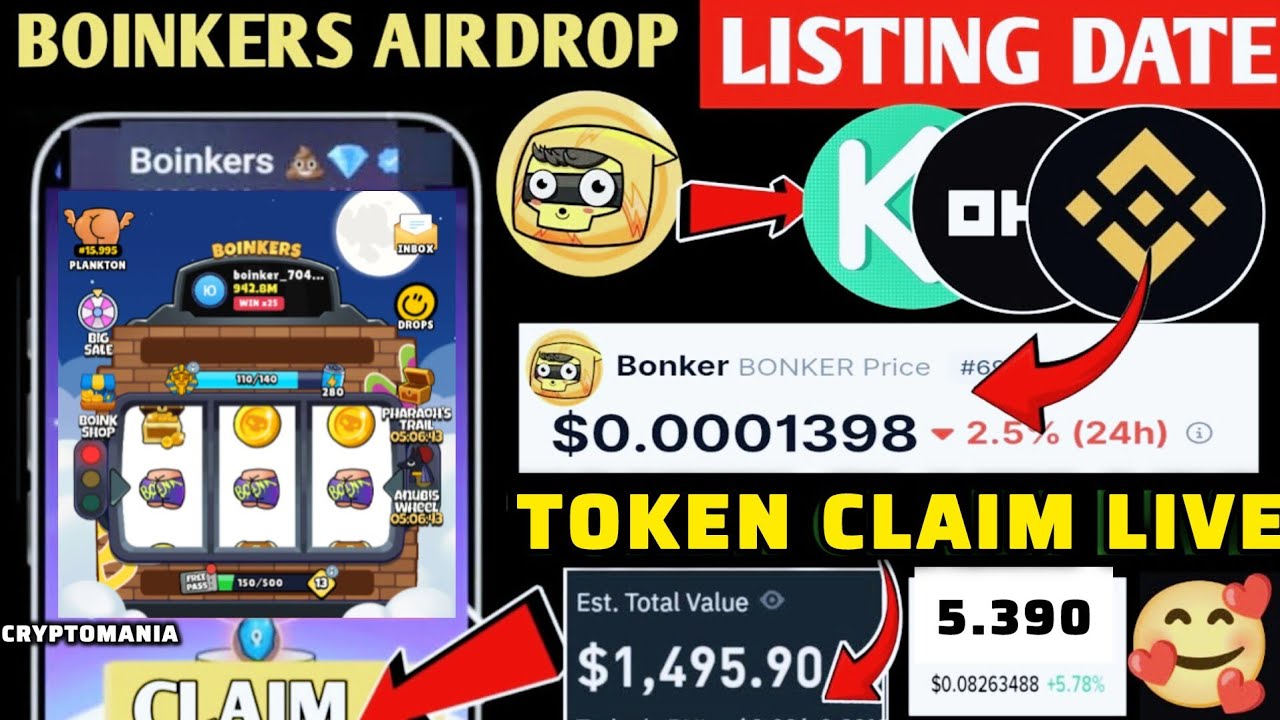 Boinkers Airdrop Listing Date | Boinkers Coin Price | Boinkers Coin ...