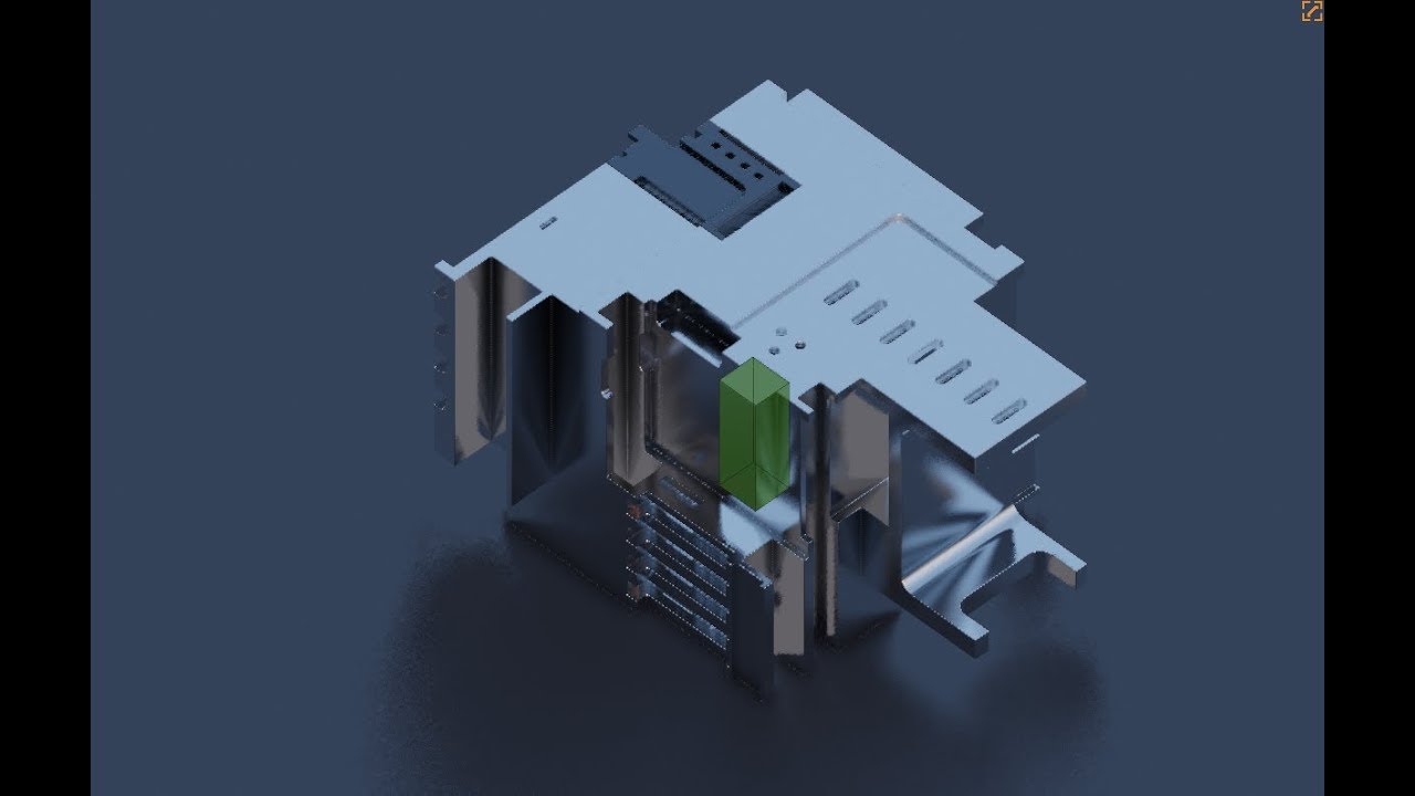 #boxcutter 705 : Green Additive Boxes (wip) - YouTube