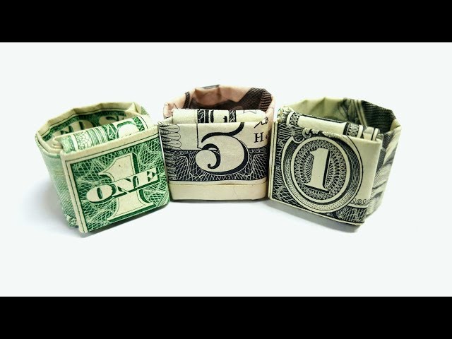 Fold Money Into Ring