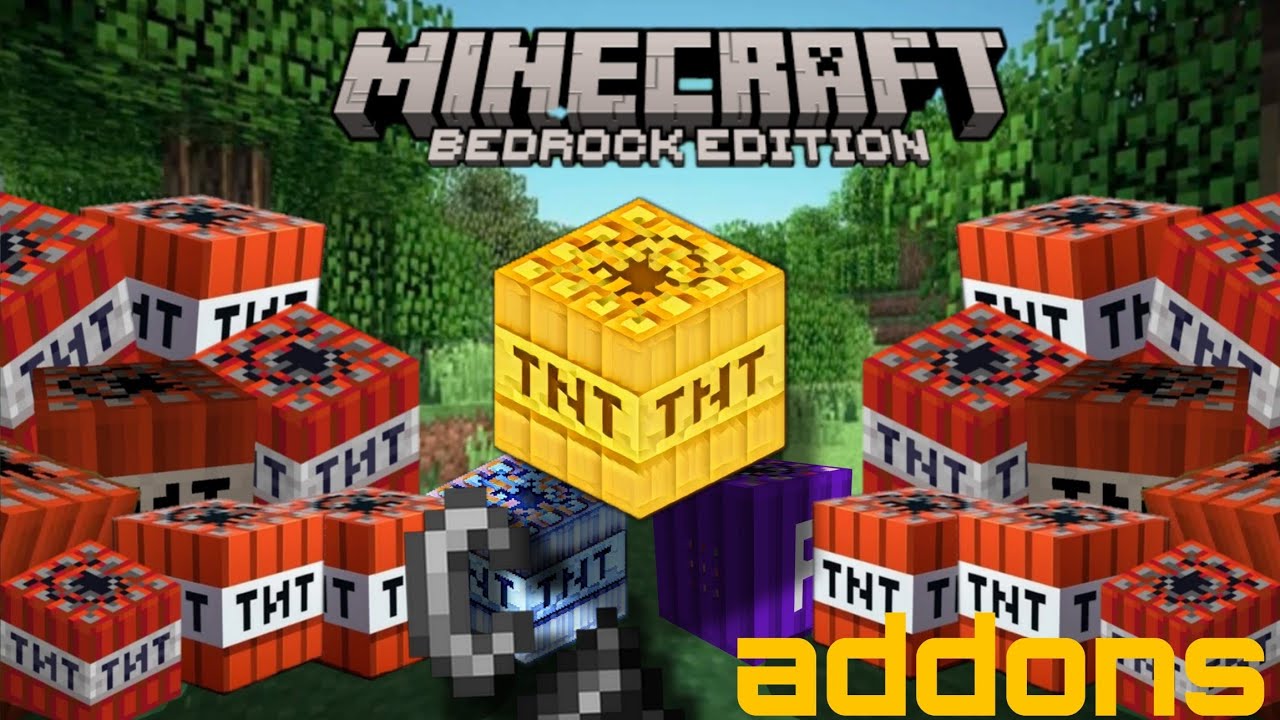 !VAZOU! Novo mod de tnt para o MINECRAFT PE 1.21.81 ( addons) - YouTube