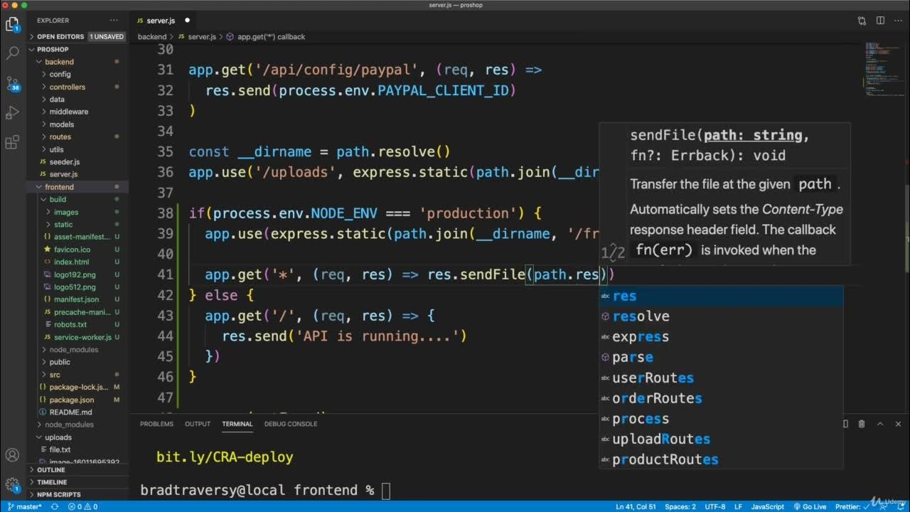 Preparing for Deployment of MERN Stack Application | ByteTrum Tutorial - YouTube