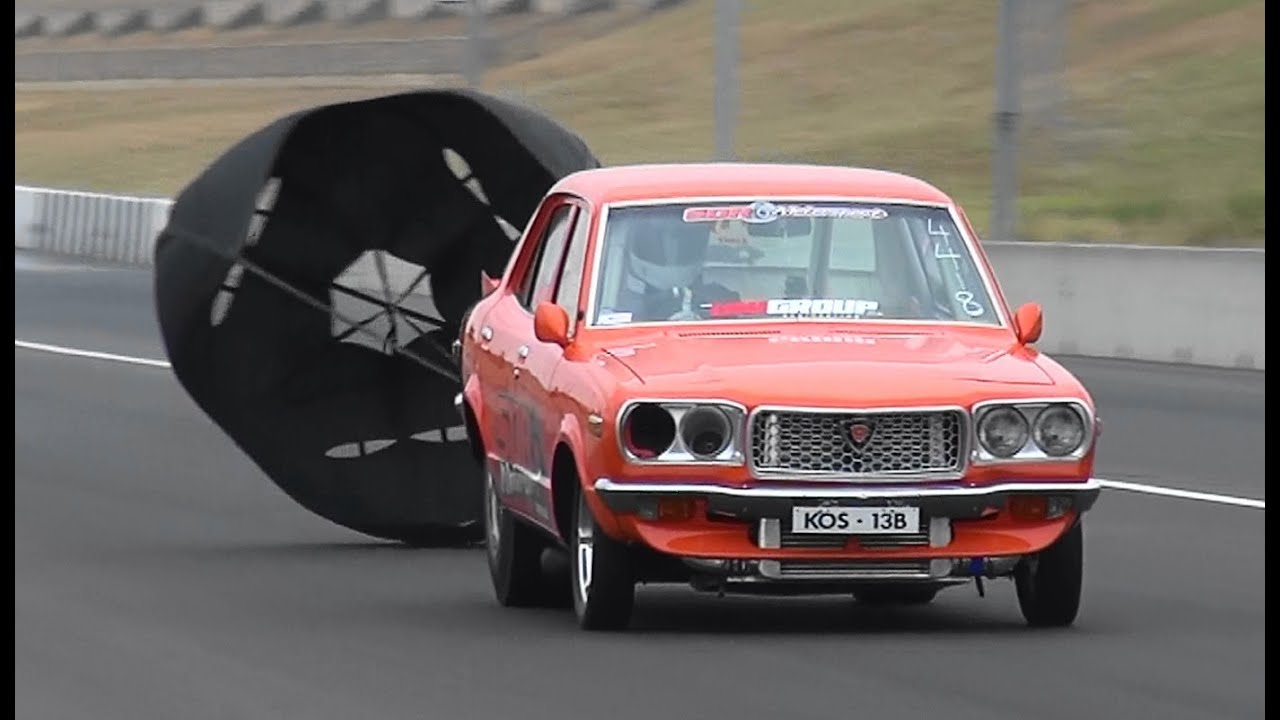 KOS13B SDR MOTORSPORT MAZDA RX3 13B TURBO 8.43 @ 162 MPH SYDNEY DRAGWAY ...