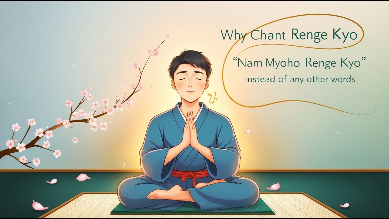 Why Chant “Nam Myoho Renge Kyo” instead of Any Other Words | Nichiren ...