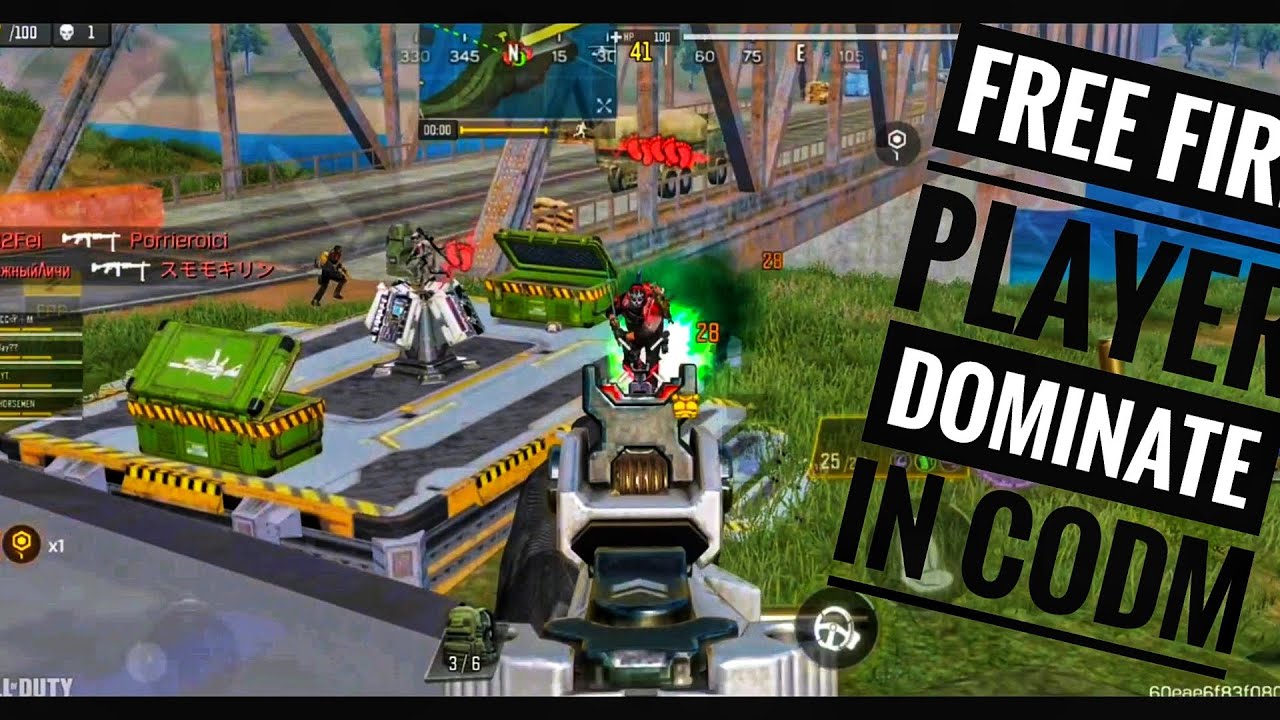 Free Fire Player Dominates in cod mobile 📱 [Must Watch] - YouTube