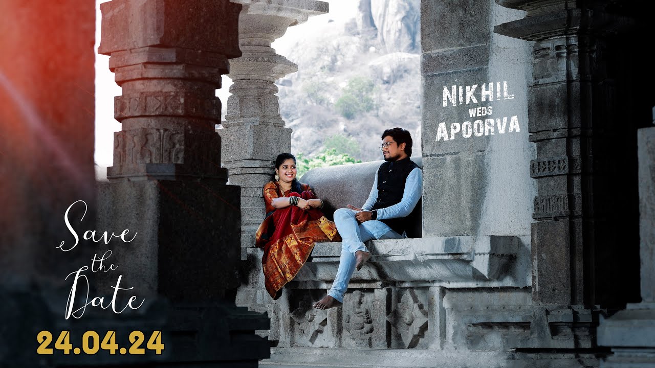 NIKHIL & APOORVA Old Song save the date - YouTube