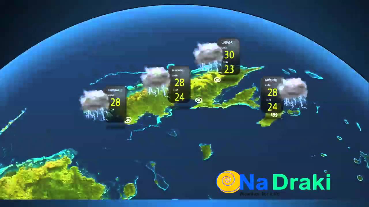 Fiji weather update for 15th April 2016 - YouTube