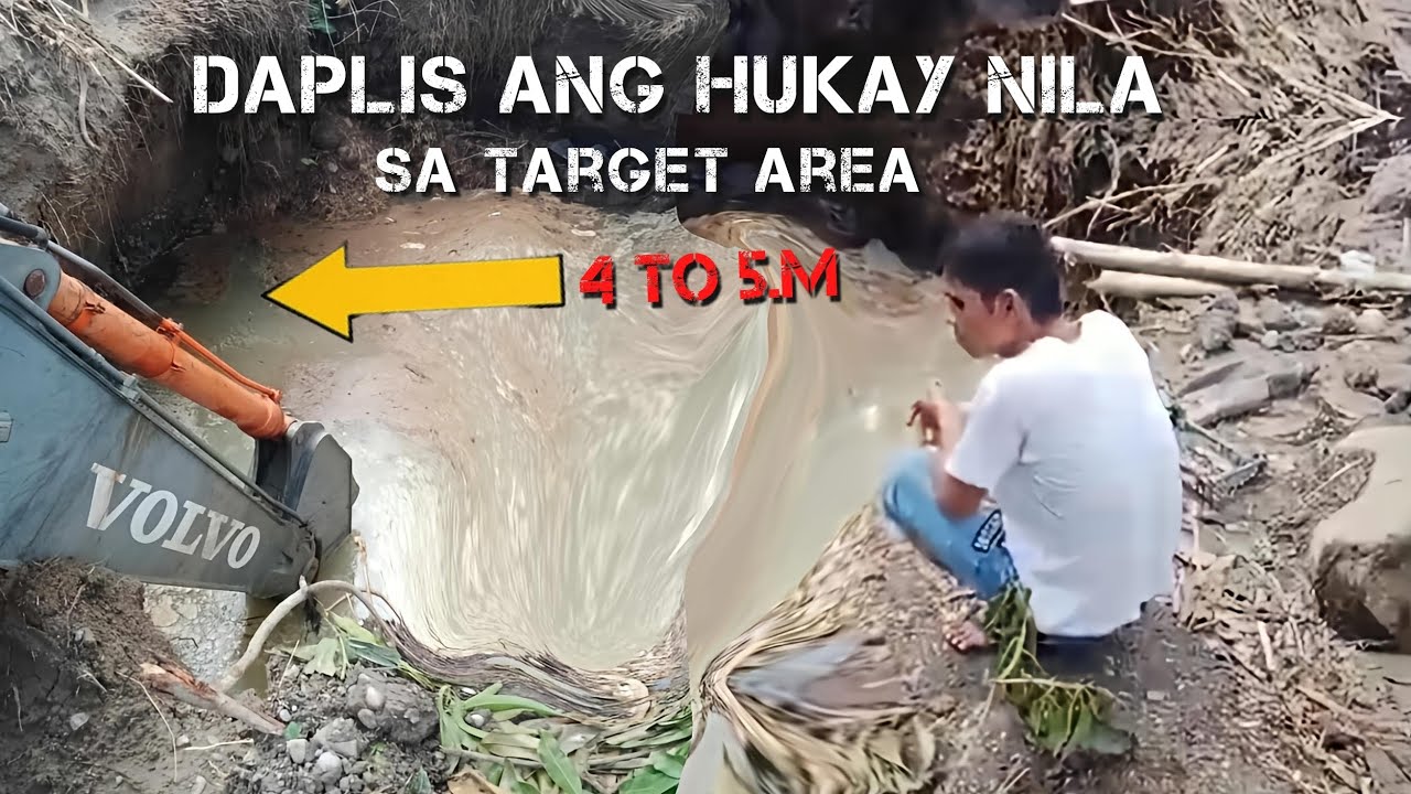 Daplis ang hukay nila sa target area 4 to 5.m [japanese treasure] - YouTube