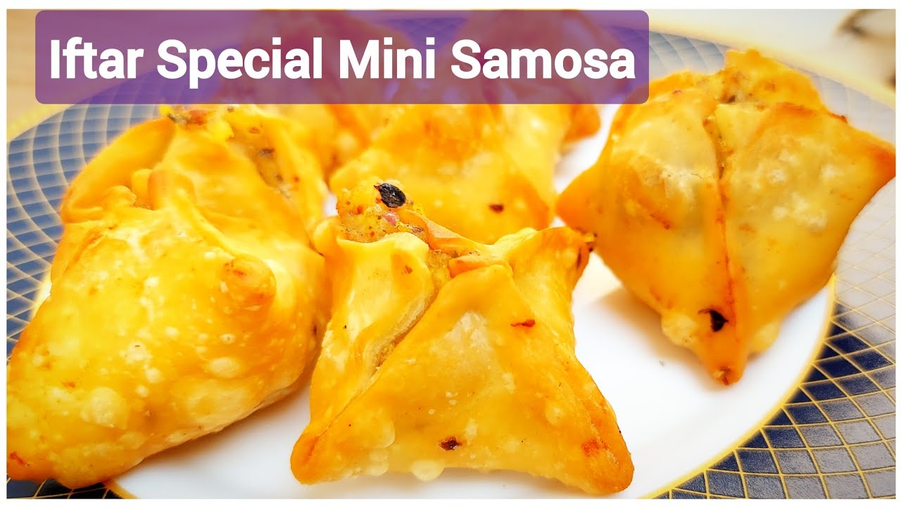 Samosa Recipe | Iftar Special Aloo Snacks | Mini Samosa | Lucknowi ...
