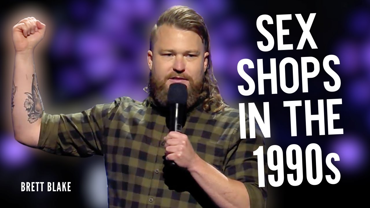 Brett Blake's hot take on the sex shop revolution | comedy.com.au - YouTube