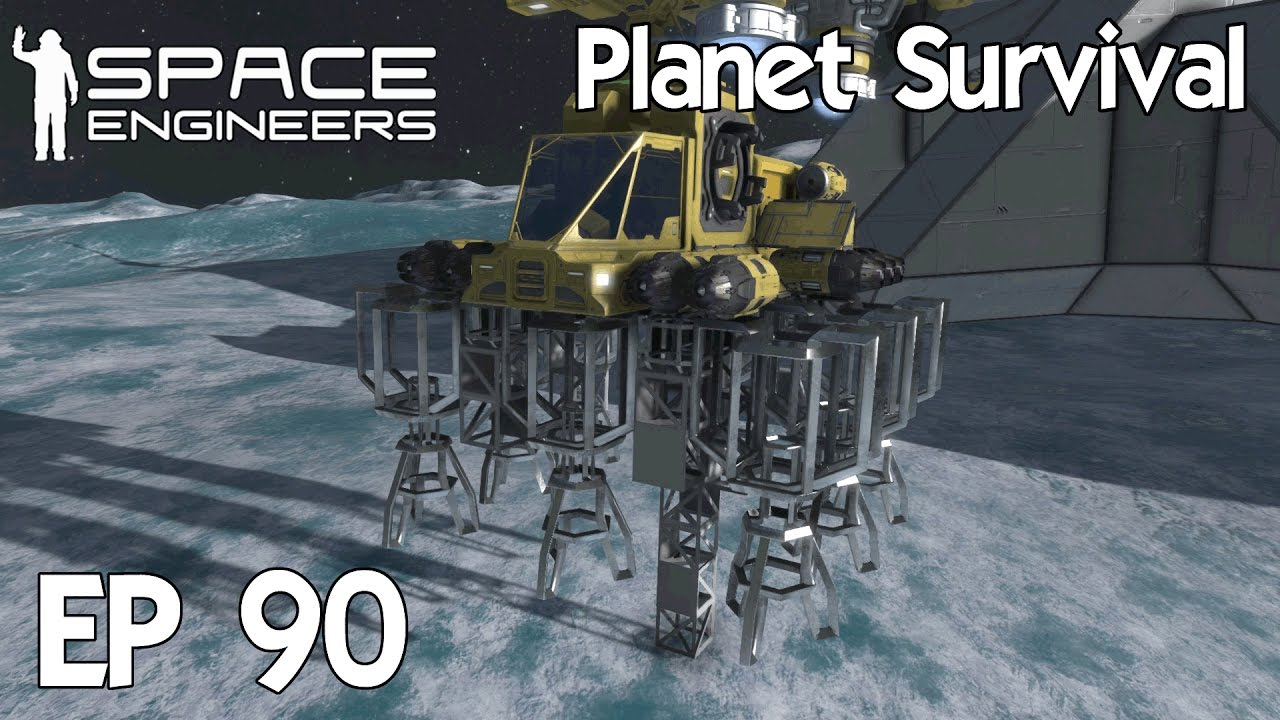 Space Engineers Planets - Ep 90 New Year, New Miner - YouTube