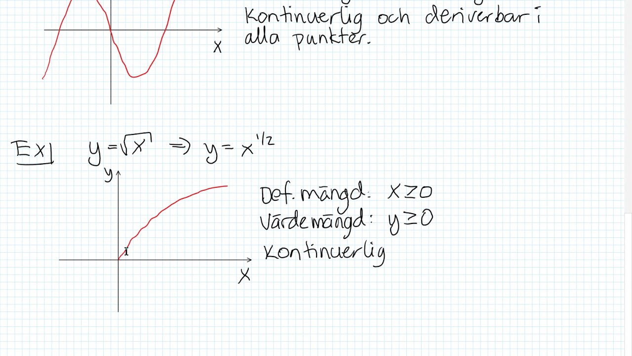 Matematik 4 - Kapitel 3 - Olika typer av grafer - YouTube