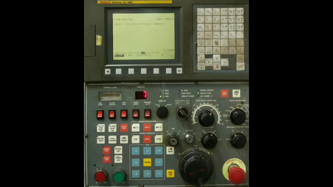 HOW TO USE VMC MACHINE CONTROL PANEL IN HINDI - YouTube