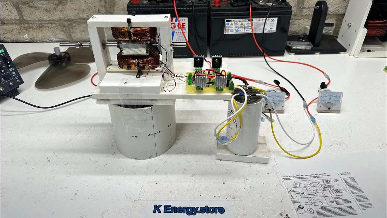 Bedini sequential bipolar switch - YouTube