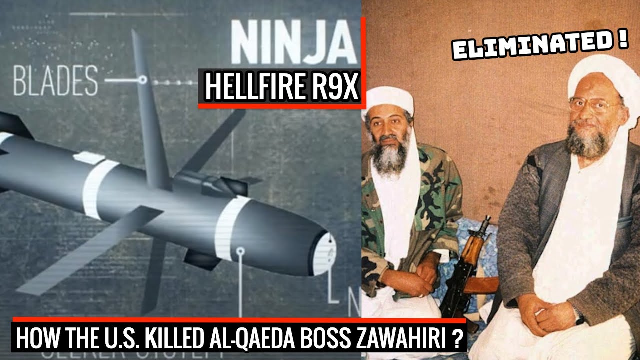 Hellfire R9X | Ninja Missile takes out Al-Qaeda Leader Zawahiri ! - YouTube