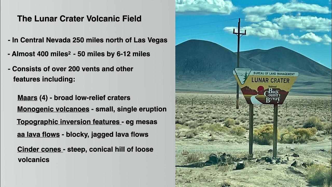 Lunar Crater Volcanic Field - YouTube