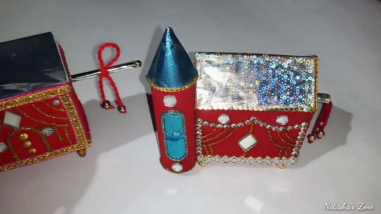 DIY Mini Palki | How To Make Palki At Home | Reuse cardboard box - YouTube