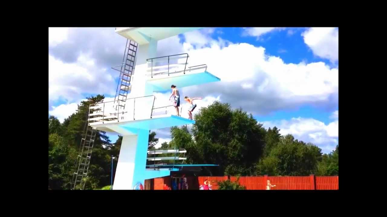 Trampoline and Diving Board Tricks! - YouTube