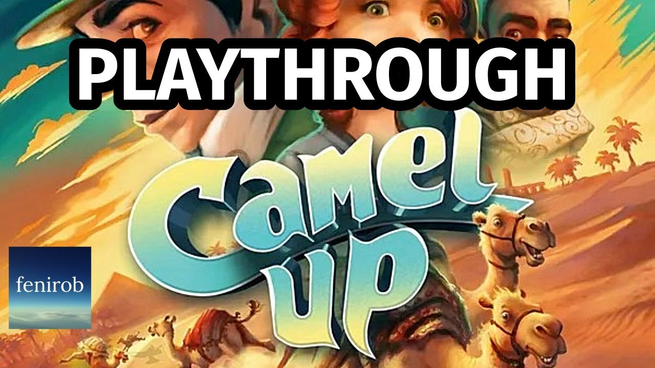 Camel Up Board Game | Playthrough (3 Players) - YouTube