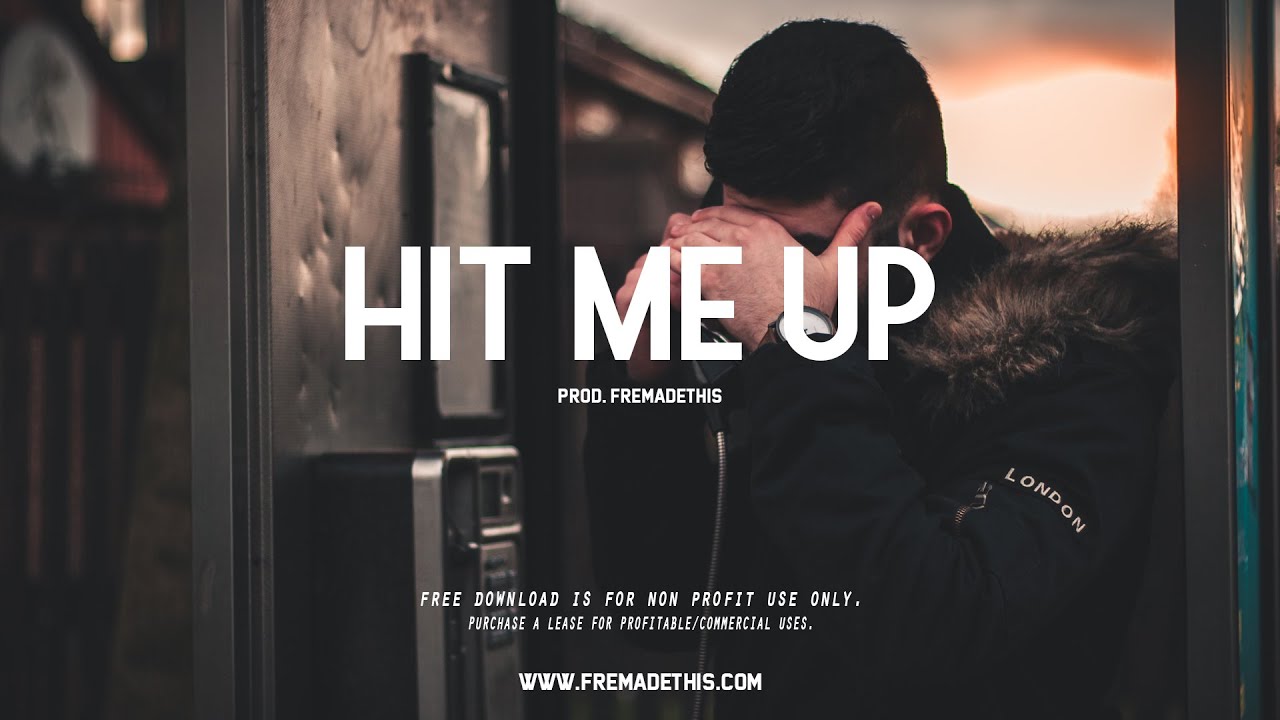 "HIT ME UP" - Storytelling Guitar R&B Rap Instrumental Beat | New R&B ...