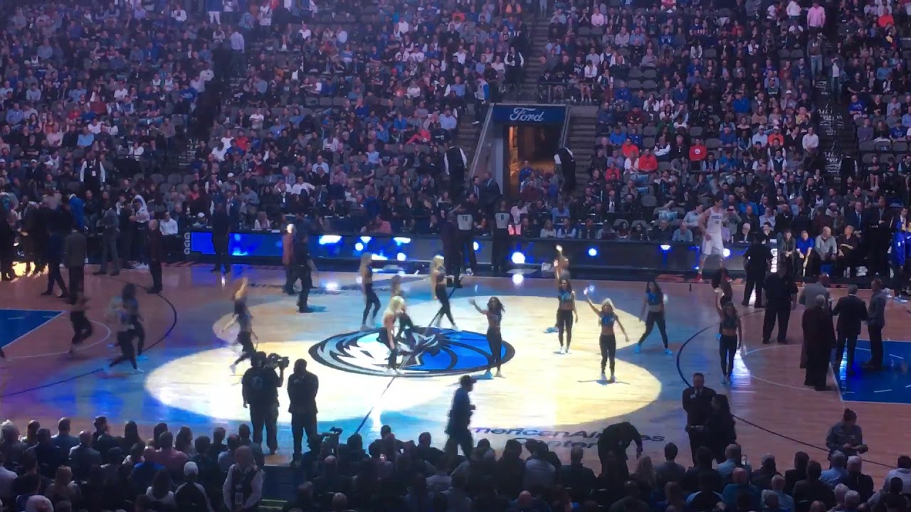 Dallas Mavericks Dancers 4/1/19 - YouTube
