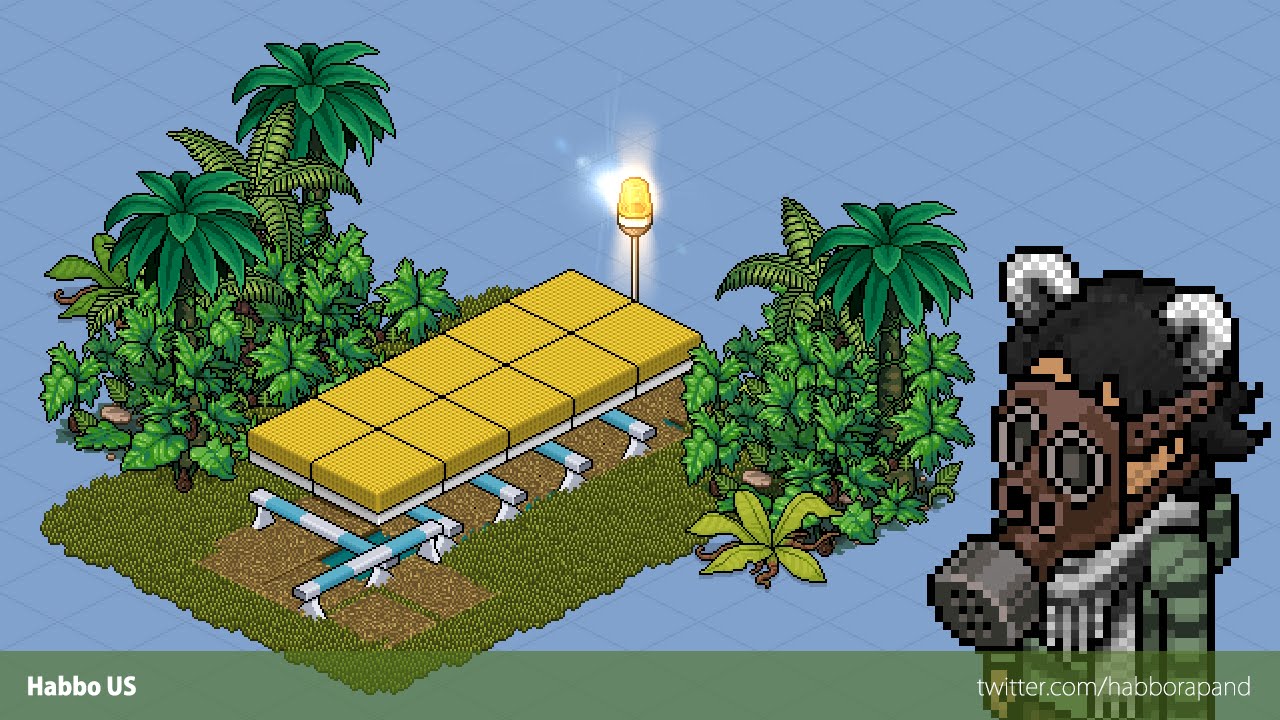 How to make a fast Ice Hockey booster in Habbo - YouTube