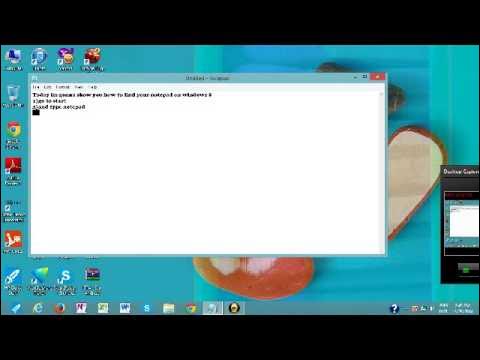 How to Find Notepad on Windows 8 !!! - YouTube