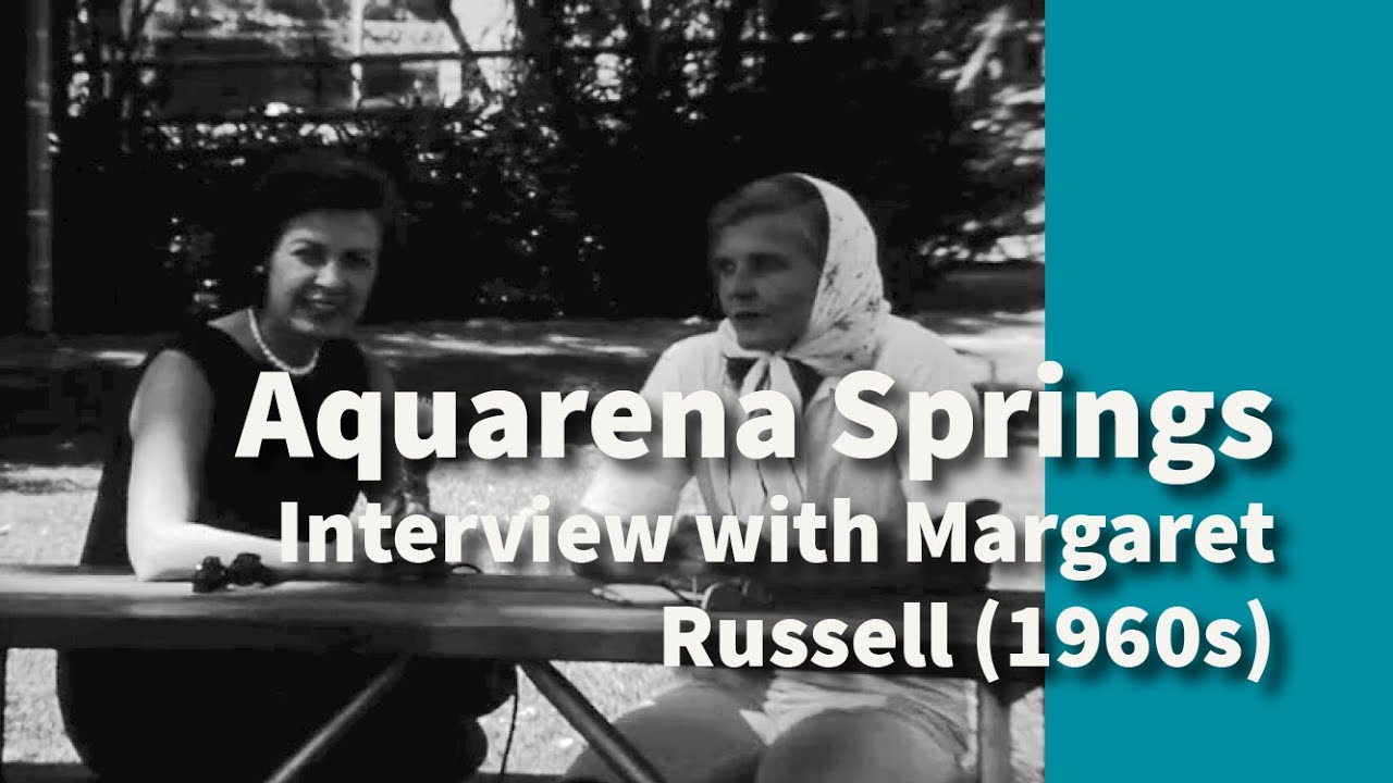 Interview with Margaret Russell of the Aquarena Springs Resort ...
