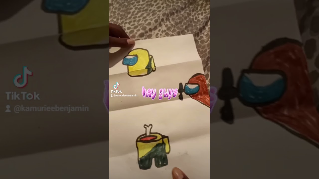 among us surprise fold - YouTube