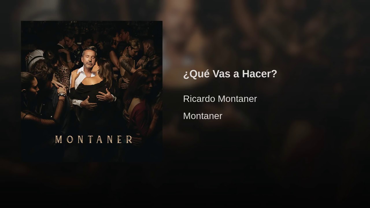 Ricardo Montaner - ¿Qué Vas a Hacer? (Official Audio 2019) - YouTube
