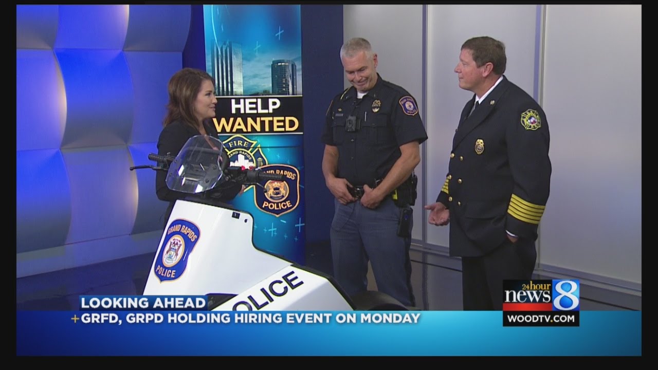 GRFD, GRPD holding hiring event Monday - YouTube