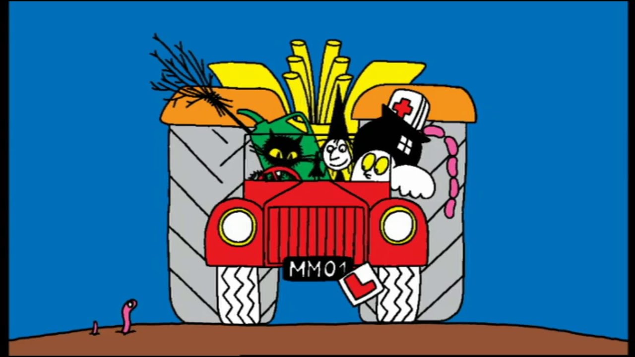 Meg and Mog - Meg's Car (2003) - YouTube