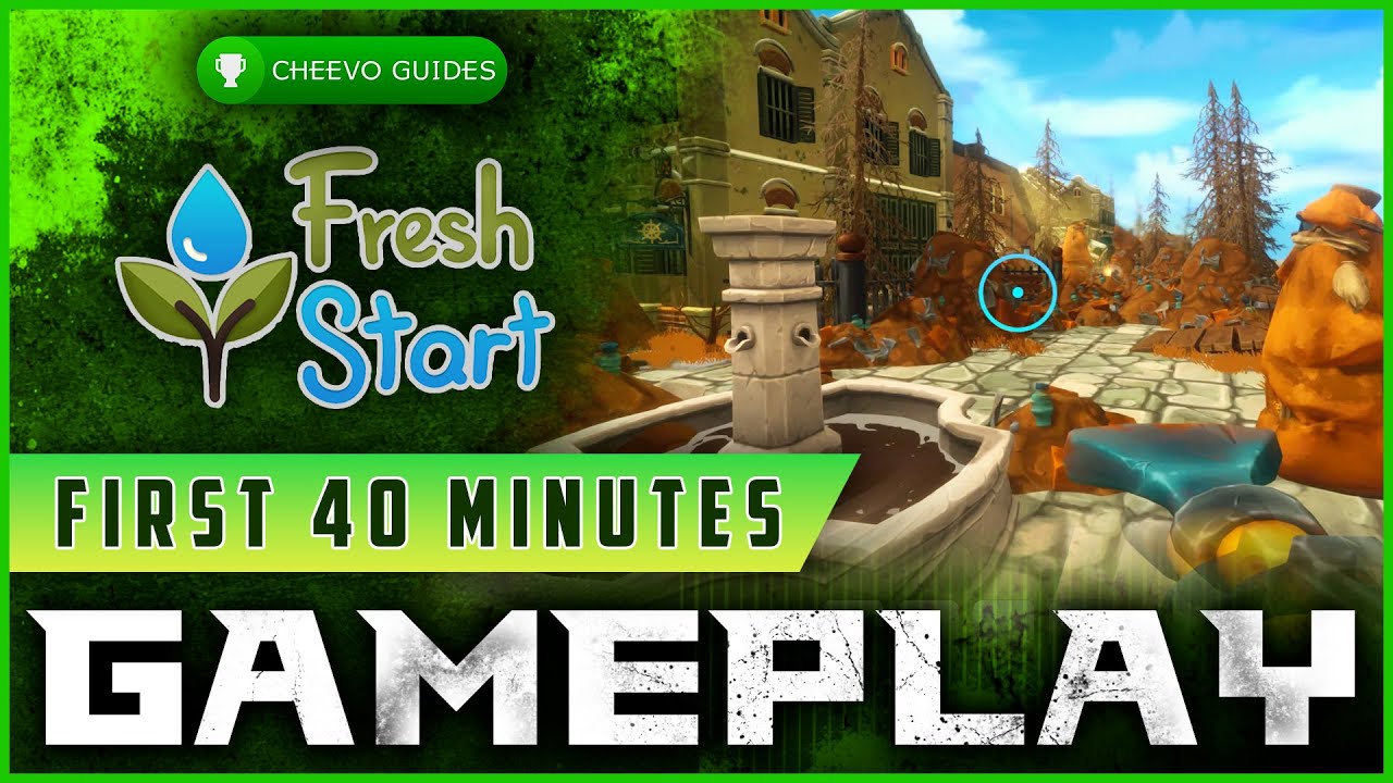 Fresh Start (Cleaning Simulator) - 4K Gameplay (First 40 Minutes | Xbox ...