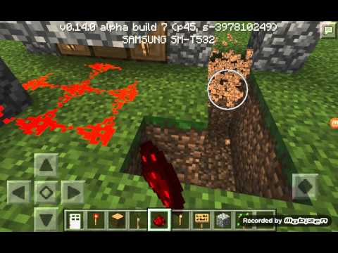 Minecraft pe de şifreli kapı yapımı
