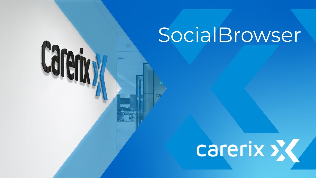 Carerix SocialBrowser (LinkedIn/XingBrowser) - YouTube