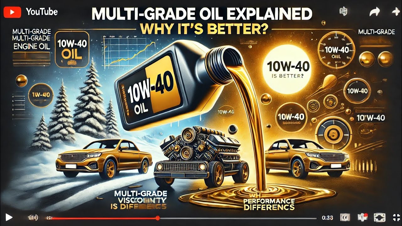Multi-Grade Oil Explained! Why It’s Better for Your Engine - YouTube