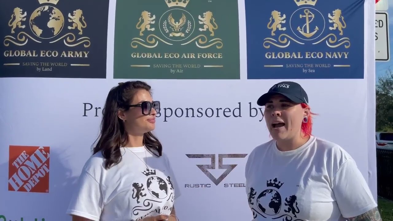 Global Eco Army Eco-Soldier Ashley Simkins on Tree Planting Day and ...