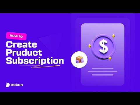 How to Create Subscription Products For your Marketplace - YouTube