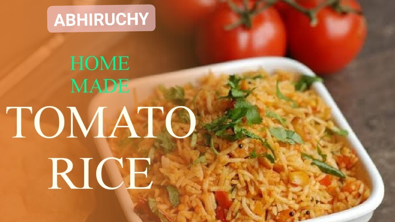 How to prepare Tomato Rice - Restaurant style -టమోటా రైస్ - YouTube