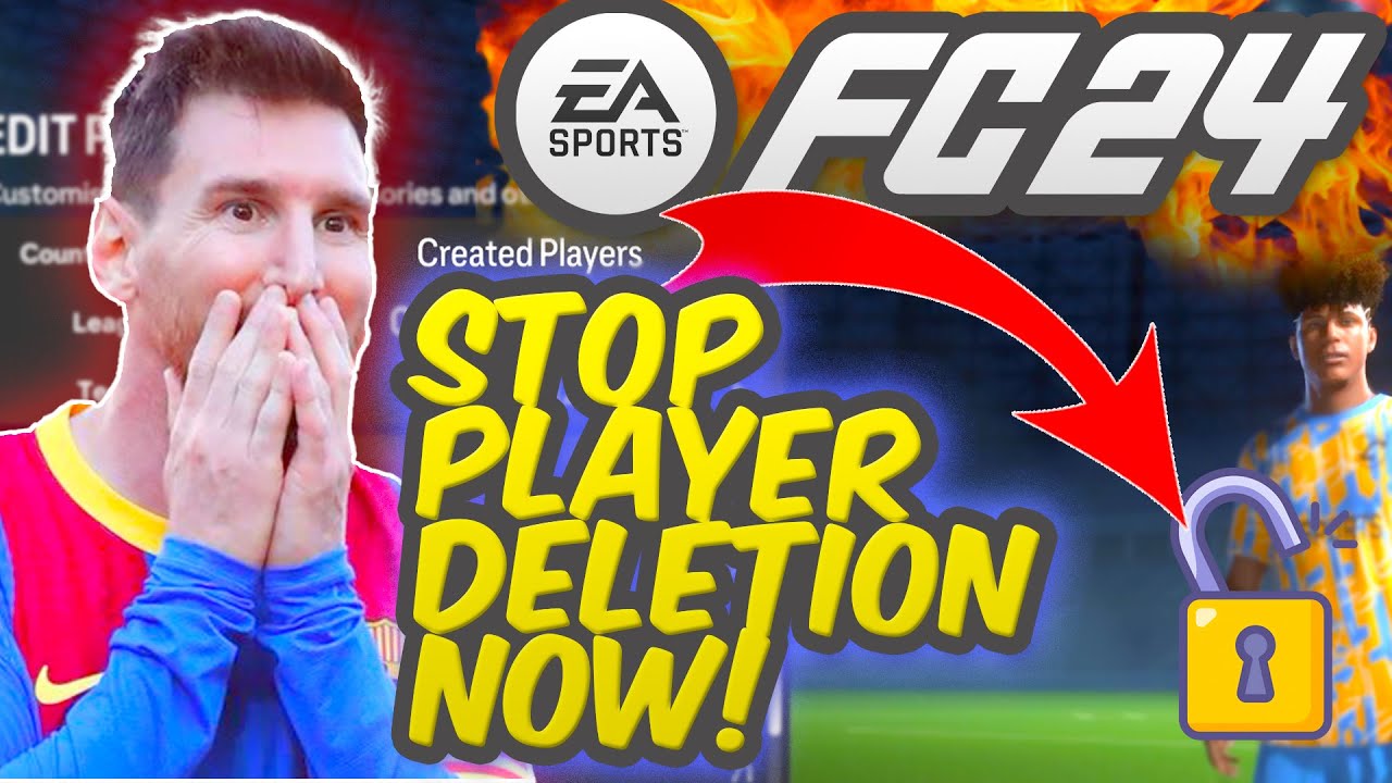 🎮 Stop Your Created Players from Disappearing in FC 24! 💥 | Ultimate ...
